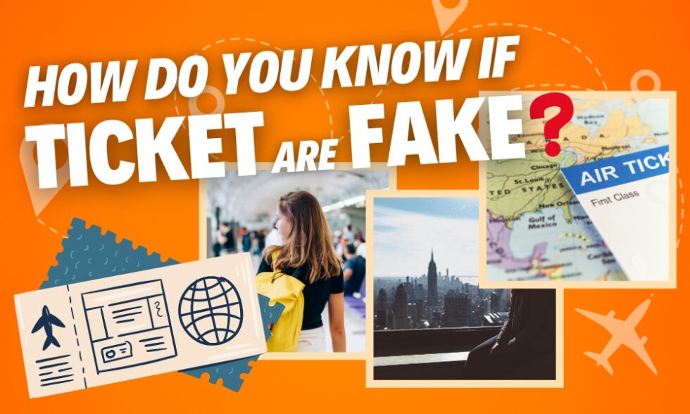 How do you know if tickets are fake? Top Travelers Tips