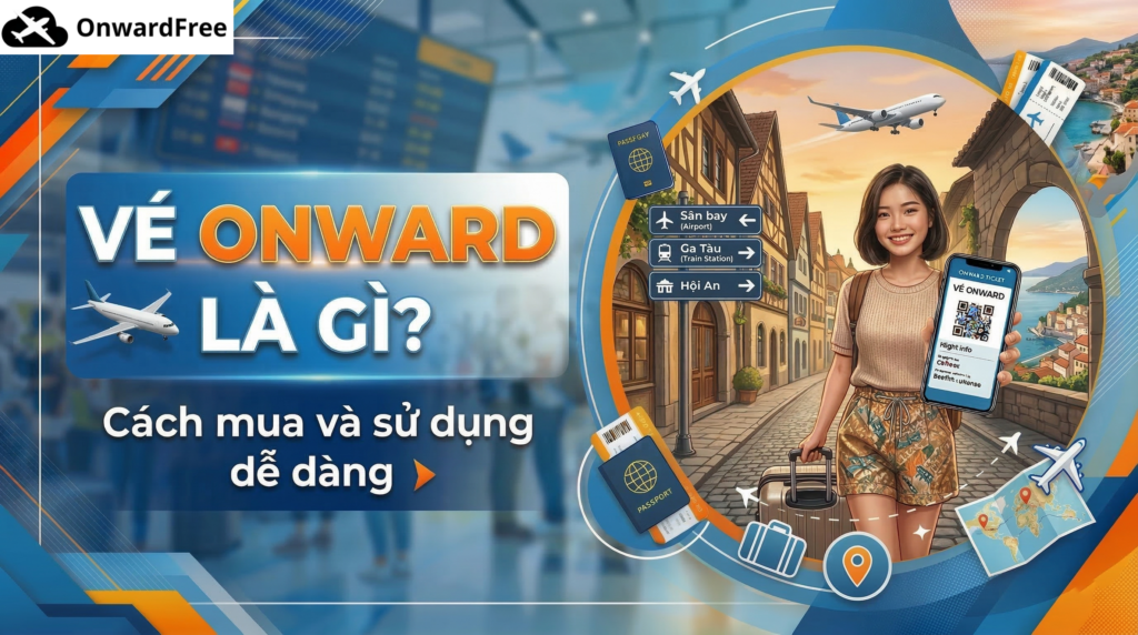 Vé Onward là gì? Cách mua và sử dụng dễ dàng